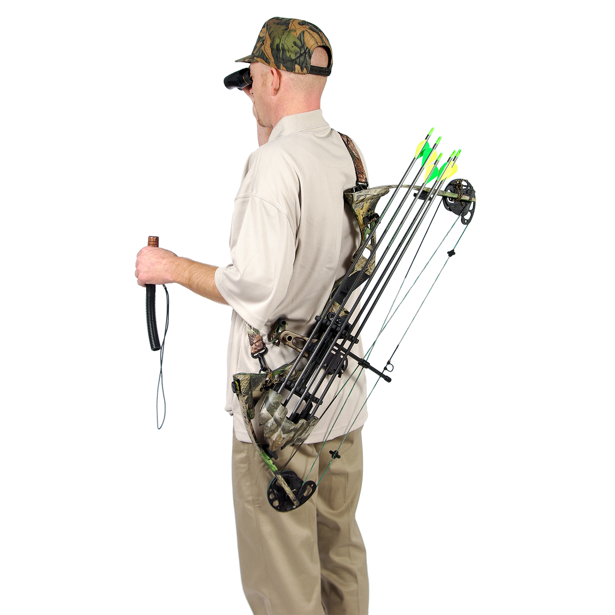 Buck Baits Bow Stay™ 2 In 1 Holder And Carry In Black